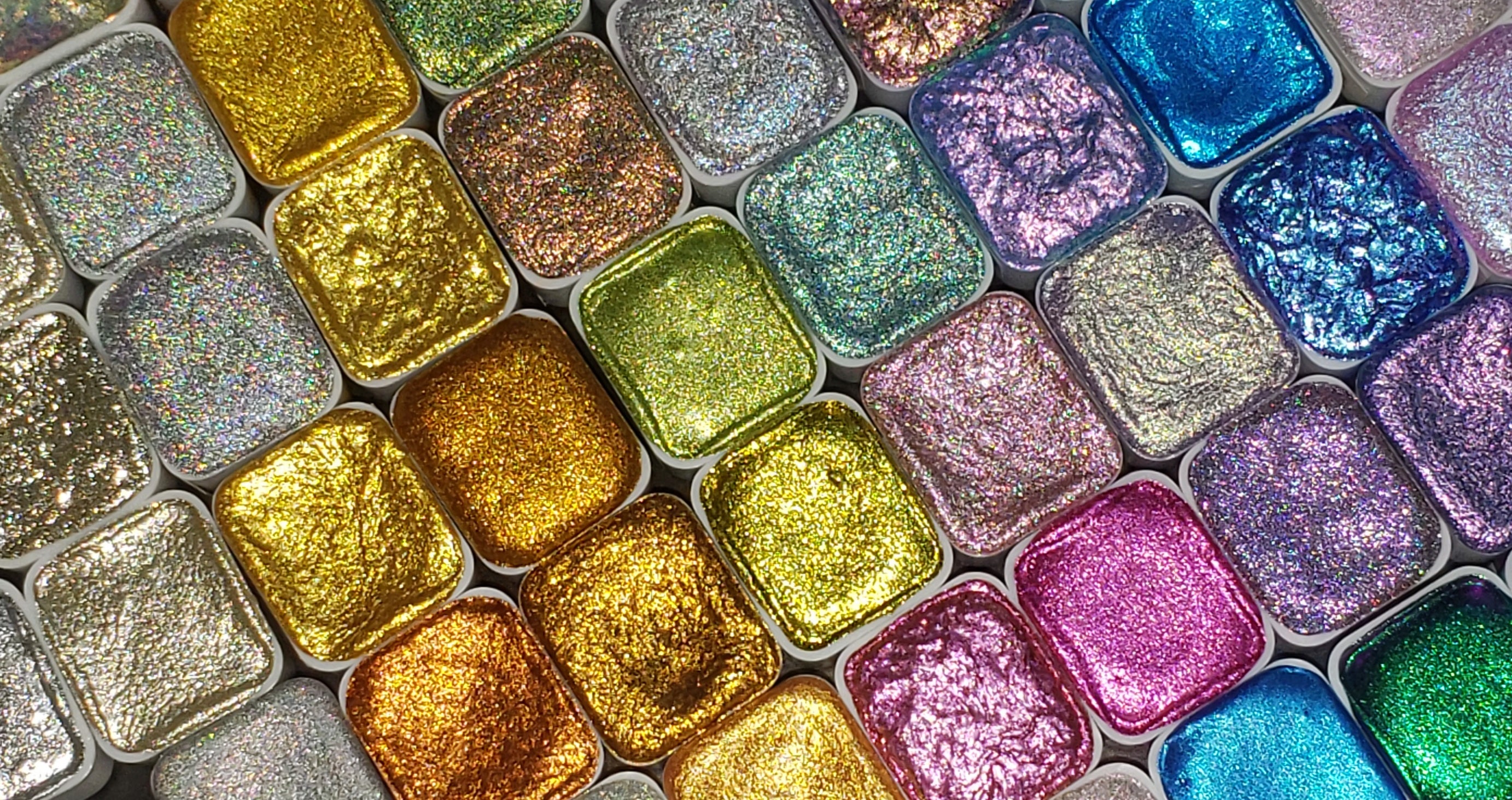 Handmade Metallic Watercolour Paints – MABWatercolours